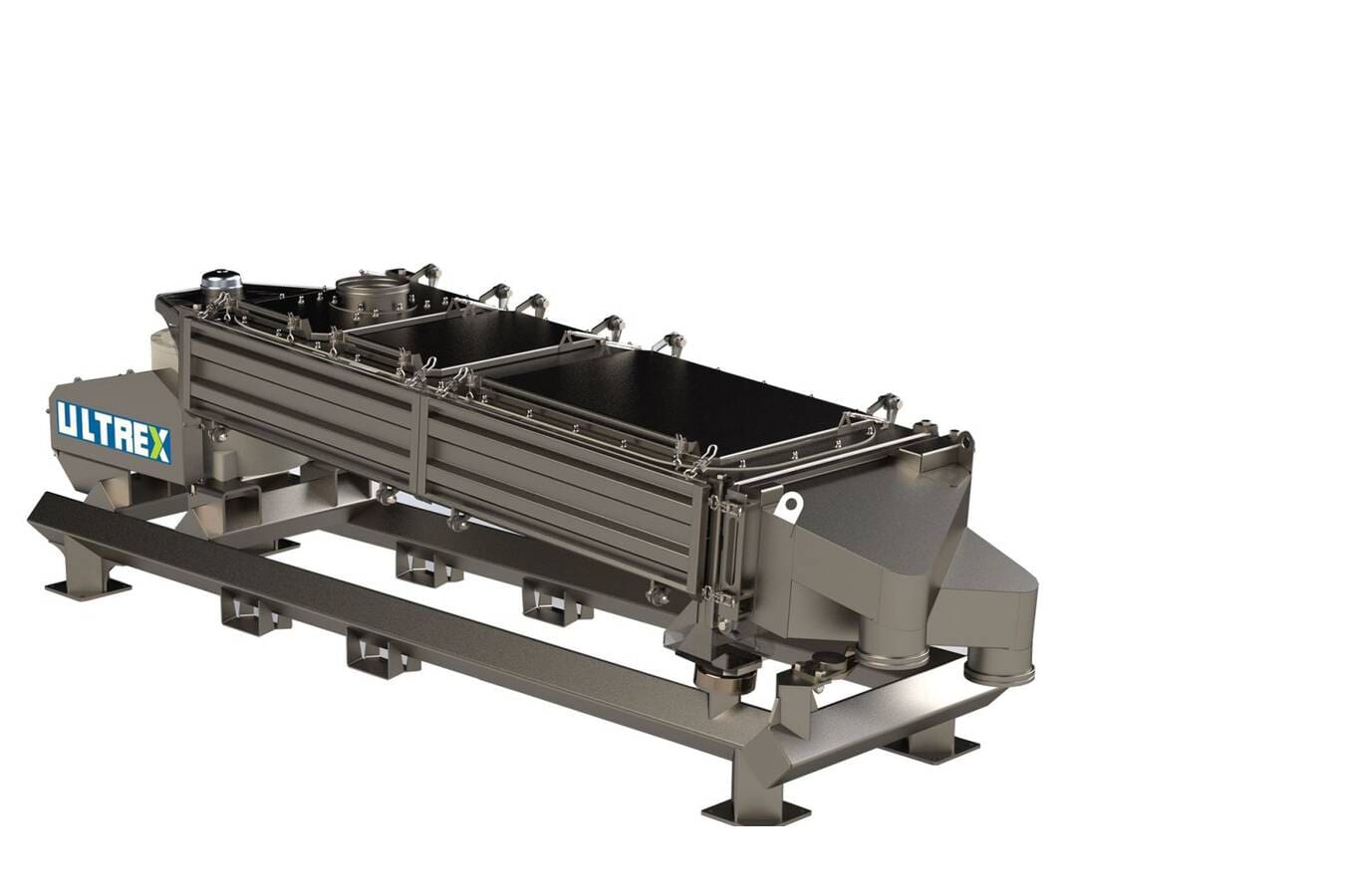De nieuwe Ultrex industriële zeefmachine van Rotex - Solids Processing
