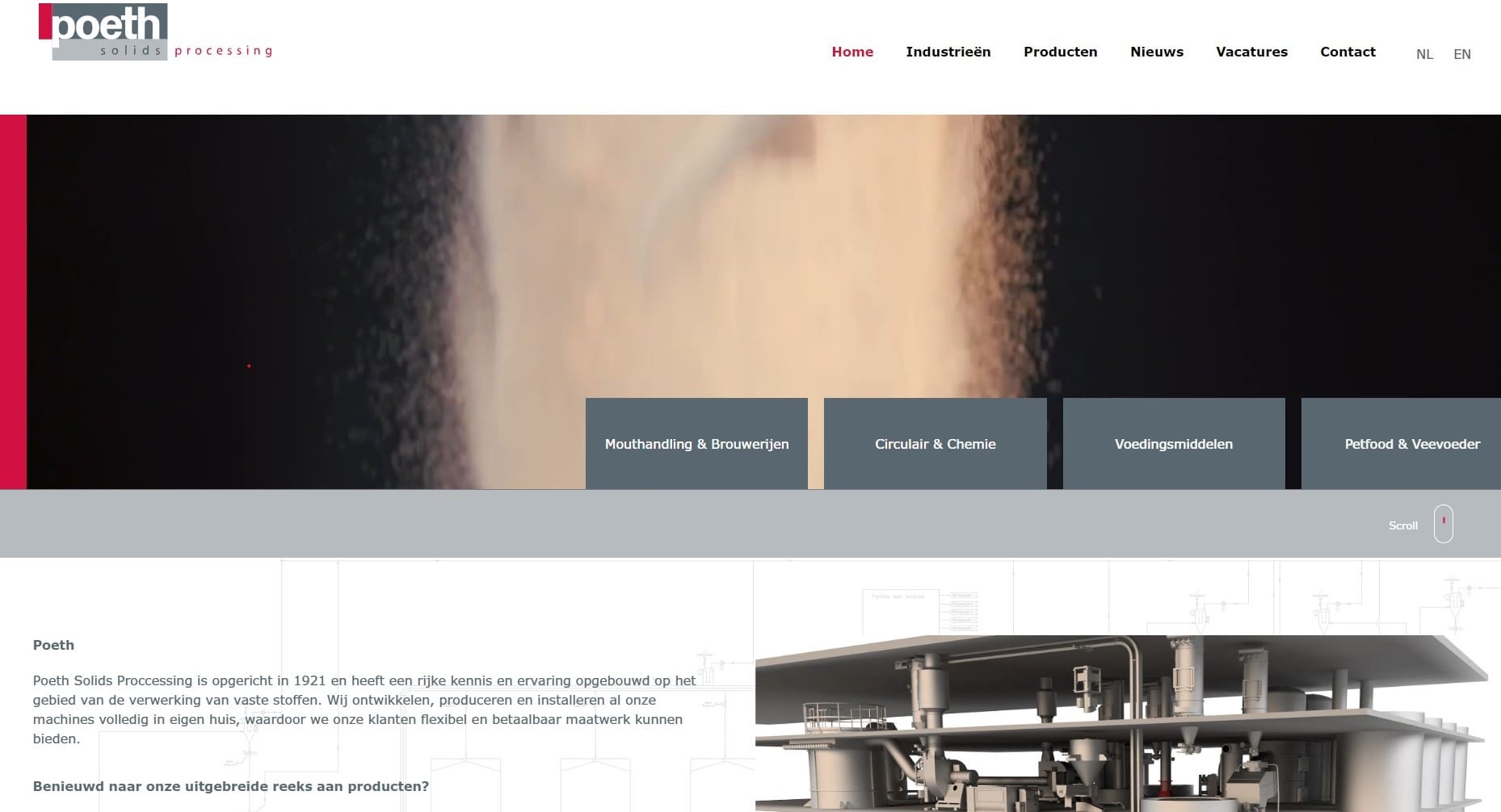 Poeth lanceert nieuwe website - Solids Processing